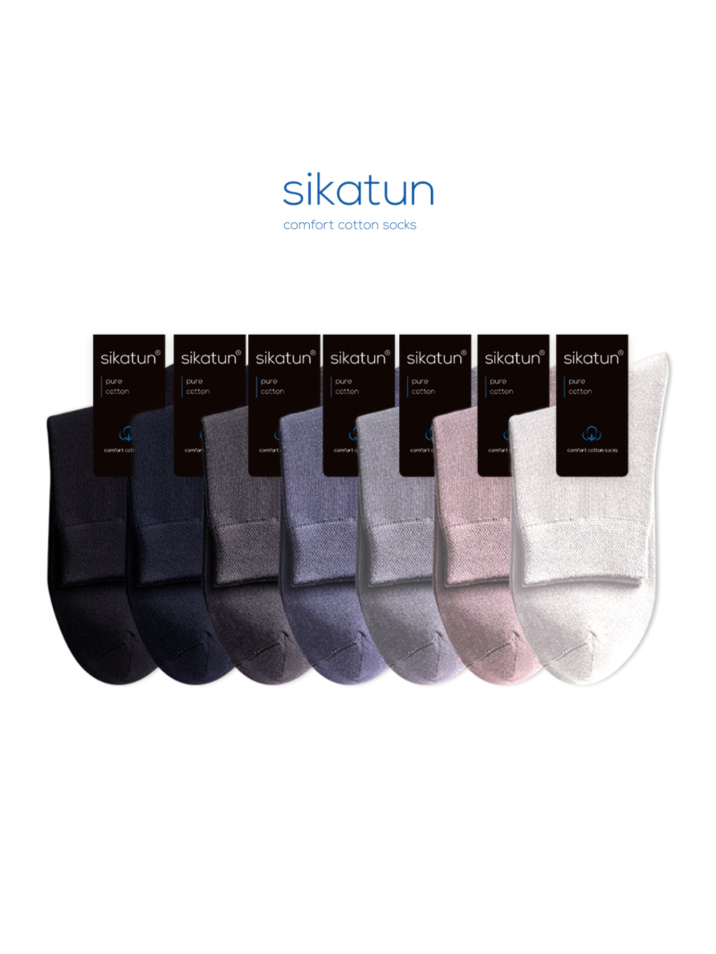Jual SIKATUN PURE COTTON - MESH MEN SOCKS / KAOS KAKI PRIA KERJA SERAT ...