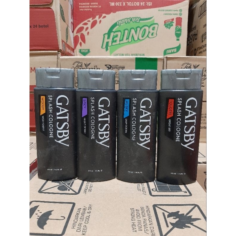 Jual Parfum Gatsby Splash Cologne 175 ml. musky deep ocean/biru, spicy ...