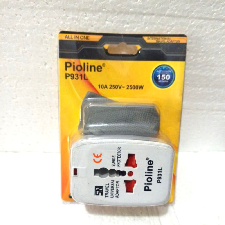 Jual Colokan Stop Kontak Universal Over Steker Travel Adaptor Pioline P ...