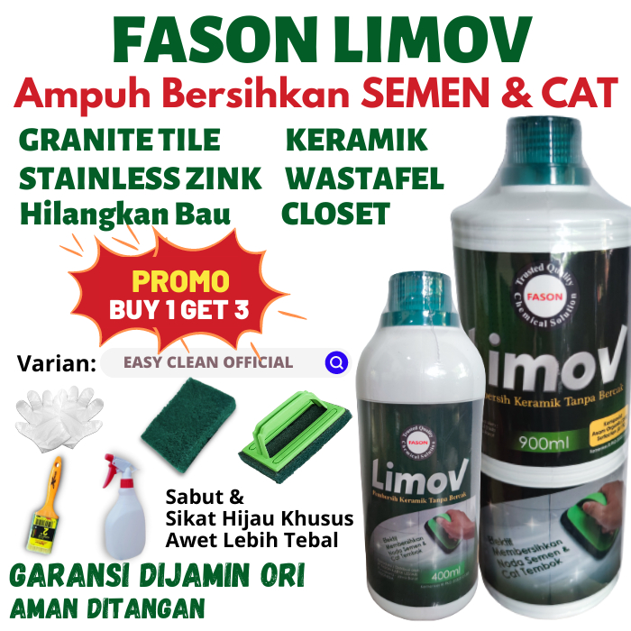 Jual Fason Limov Pembersih Keramik Noda Semen Cat Pembersih Kerak ...
