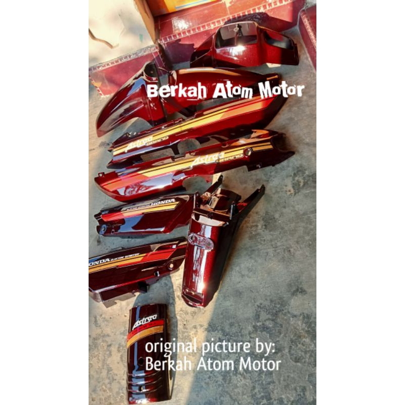 Jual Paket Body Grand Bulus Tahun 91 92 Fullset Merah Maron Marun ...
