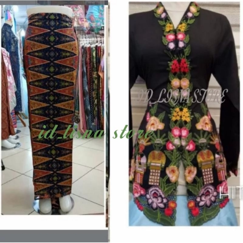 Jual Kebaya Encim Kebaya Encim Motip Bordir Ondel Kebaya Encim Betawi ...