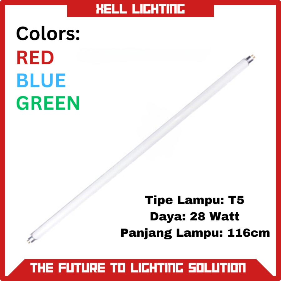 Jual Lampu TL Neon T5 28W 28 Watt MIKAWA | Shopee Indonesia
