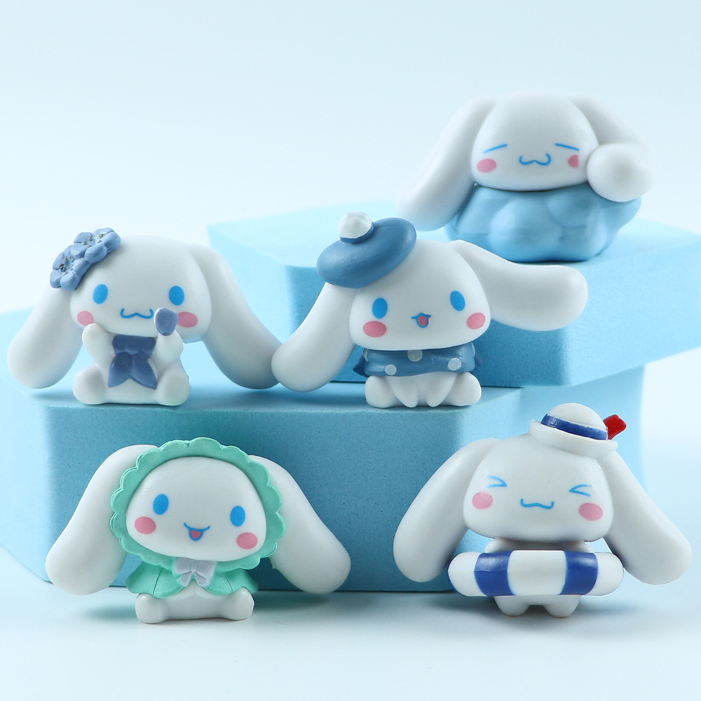 Jual 5 Pc/Set Mainan Figure Cinnamoroll Anime Kartun topper cake ...