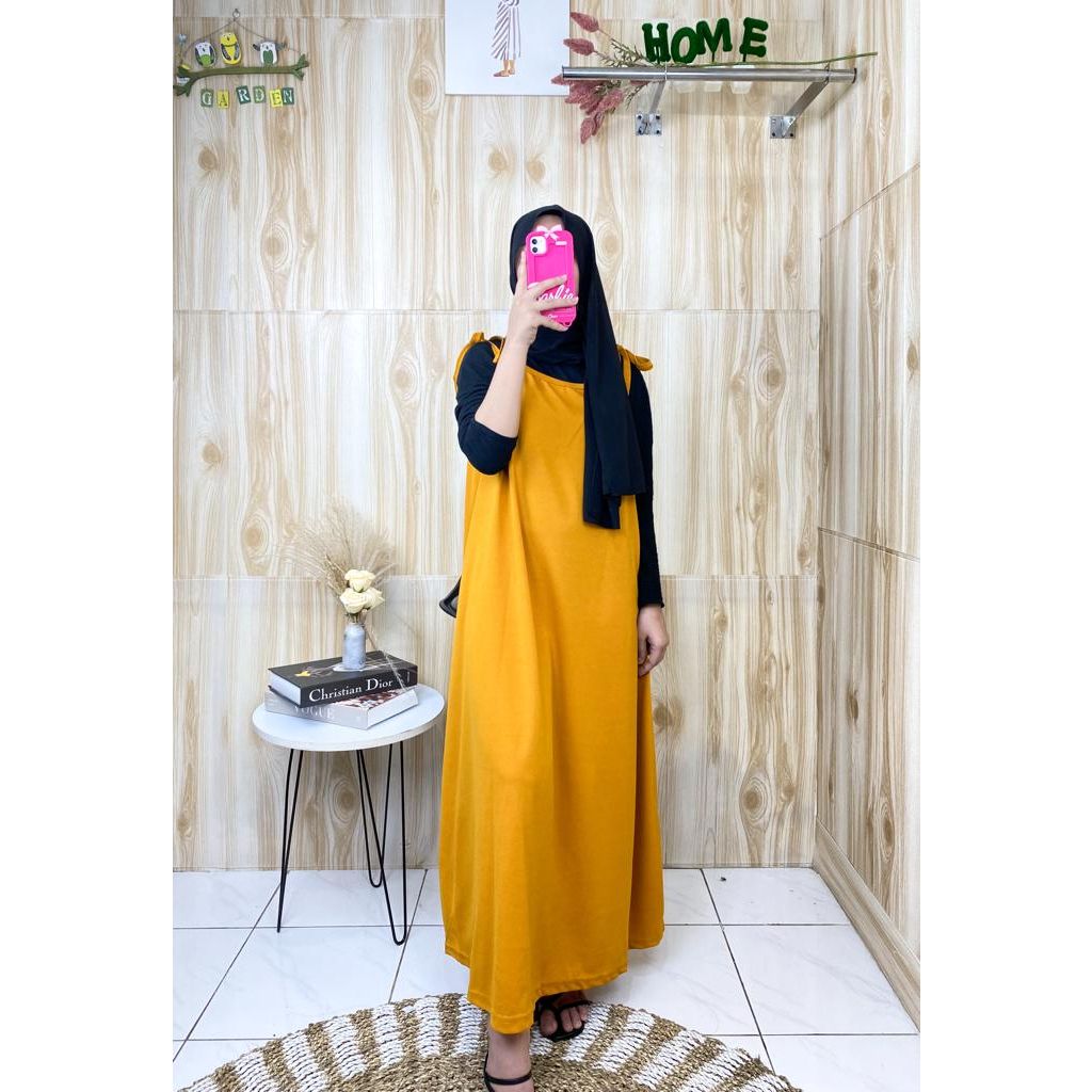 Jual ( CUCI GUDANG ) OVERALL JISSO OUTER DRESS POLOS KOREAN LOOK MAYUNG ...