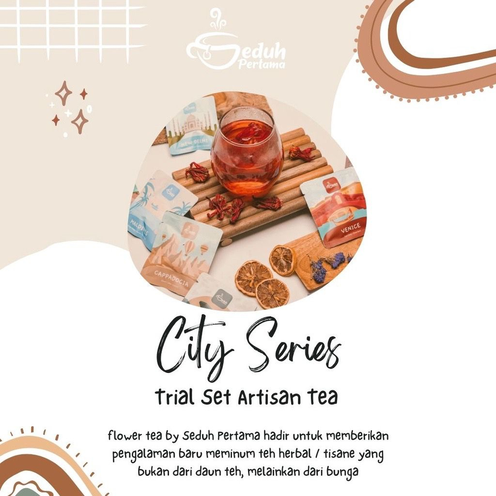 Jual Tea City series - trial set artisan tea | Shopee Indonesia