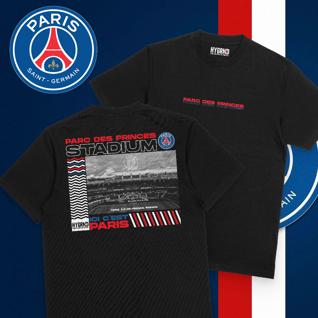 Jual Heyground Kaos PSG Paris Saint Germain "Parc Des Princes Stadium ...