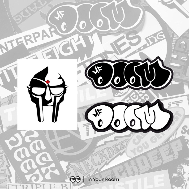 Jual STICKER MF DOOM | BAHAN GRAFTAC | Shopee Indonesia