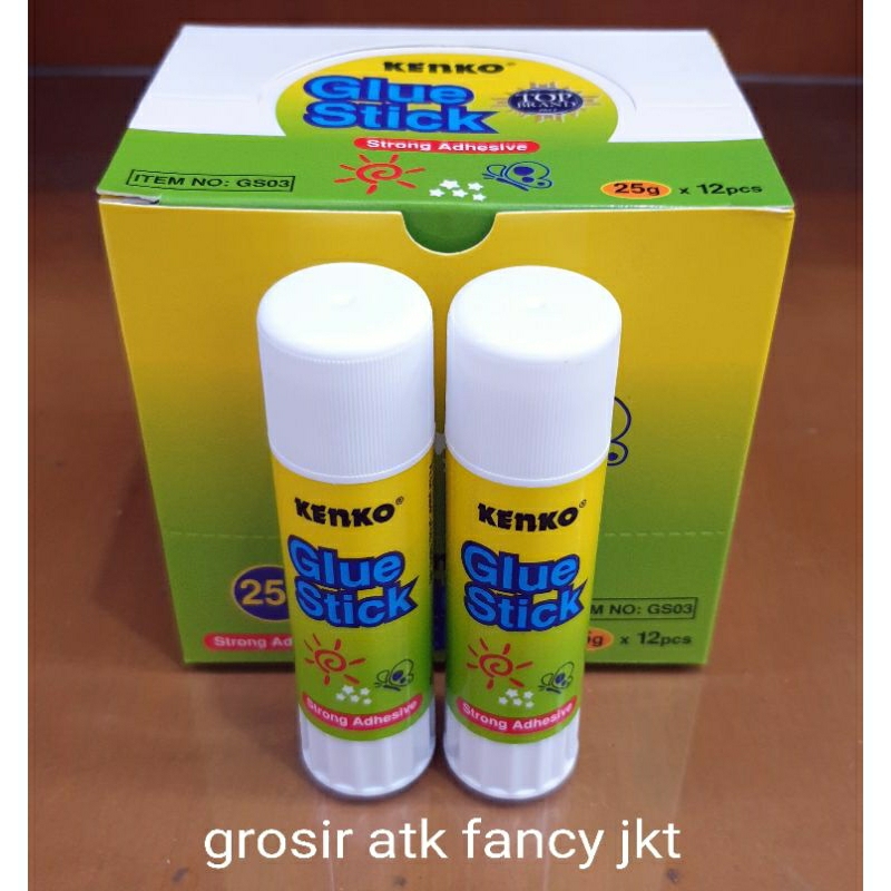 Jual Lem Kertas Glue Stick Kenko 25 gr GS03 Besar | Shopee Indonesia