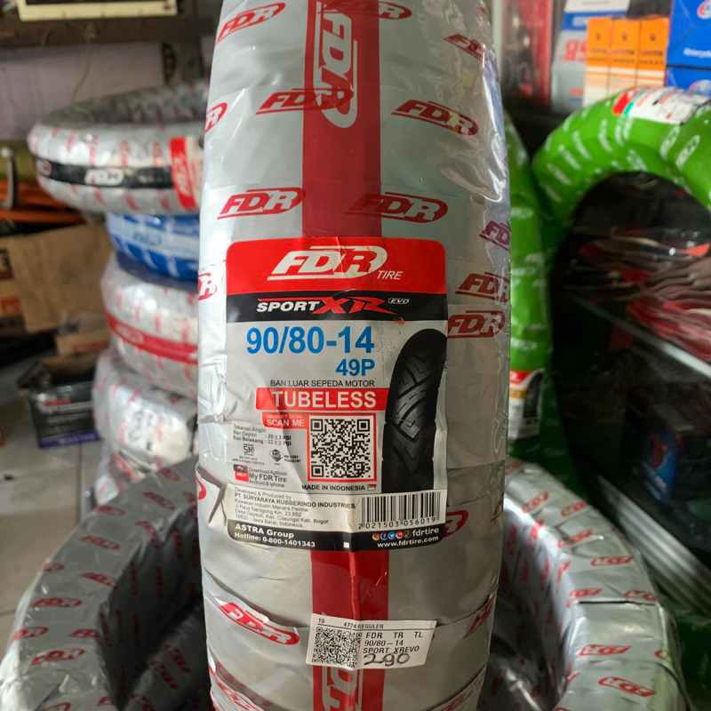Jual [TERMURAH] BAN FDR SPORT XR evo 90/80/14 | Shopee Indonesia