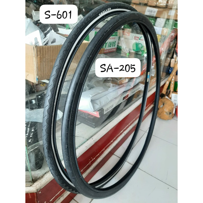 Jual Ban Luar Sepeda 700 x 25C Road Bike RB Fixie. SWALLOW DELI TIRE | Shopee Indonesia