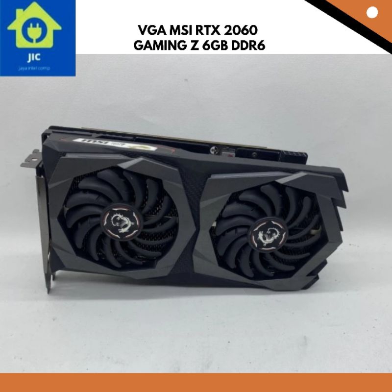 Jual VGA MSI RTX 2060 GAMING Z 6GB DDR6 | Shopee Indonesia