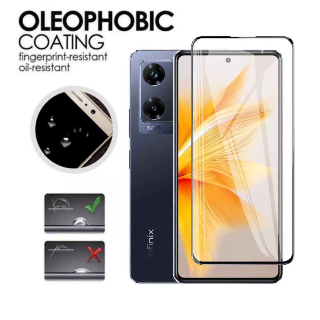 Jual Tempered Glass Infinix Note 40 30 30 Pro Anti Gores Pelindung ...