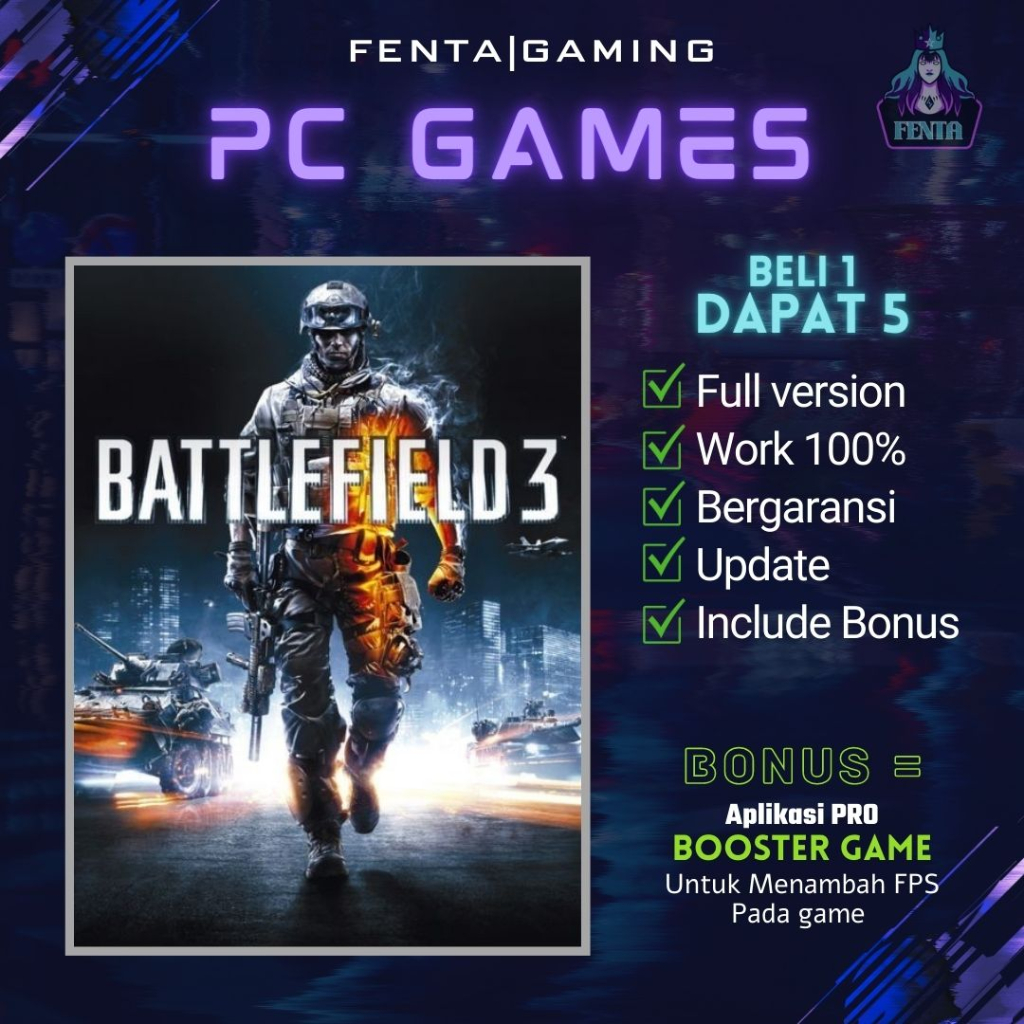 Jual BATTLEFIELD 3 - GAME PC - GAME LAPTOP | Shopee Indonesia