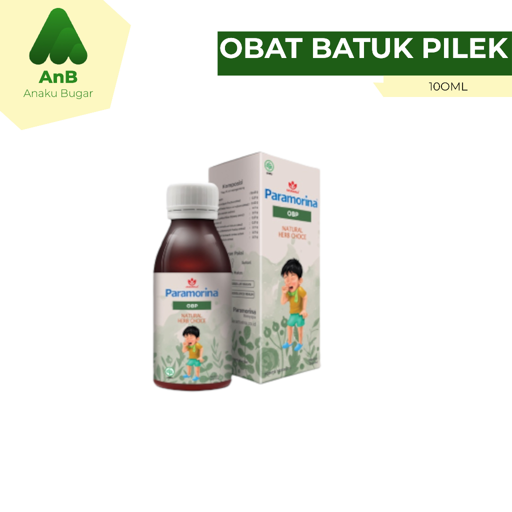 Jual PARAMORINA OBP Obat Batuk Pilek Anak Sirup 100ML | Shopee Indonesia
