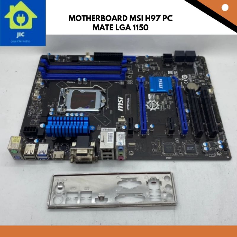 Jual MOTHERBOARD MSI H97 PC MATE LGA 1150 | Shopee Indonesia