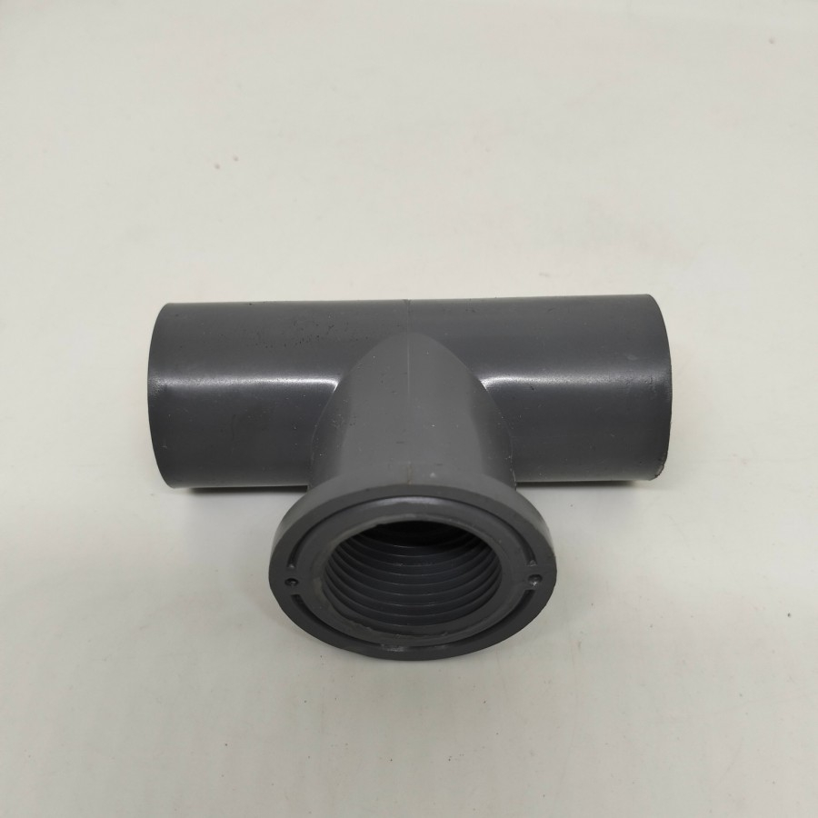 Jual SAMBUNGAN FAUCET TEE PVC 3/4"INCH/TEE DRAT DALAM PVC 3/4" INCH ...
