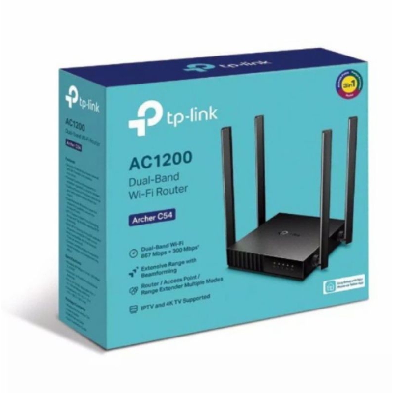 Jual TP-Link Archer C54 AC1200 multimode Dual Band Wifi Router (Tplink ...