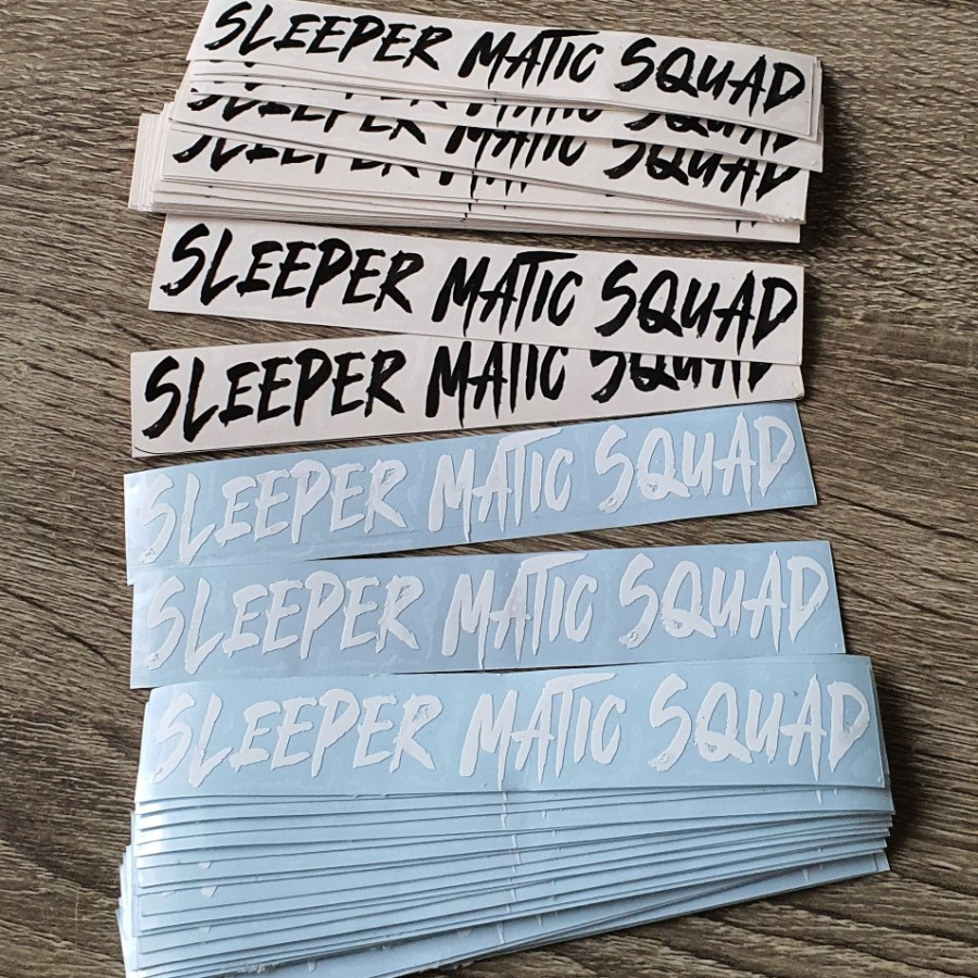 Jual CUTTING STICKER SLEEPER MATIC SQUAD ORIGINAL | Shopee Indonesia