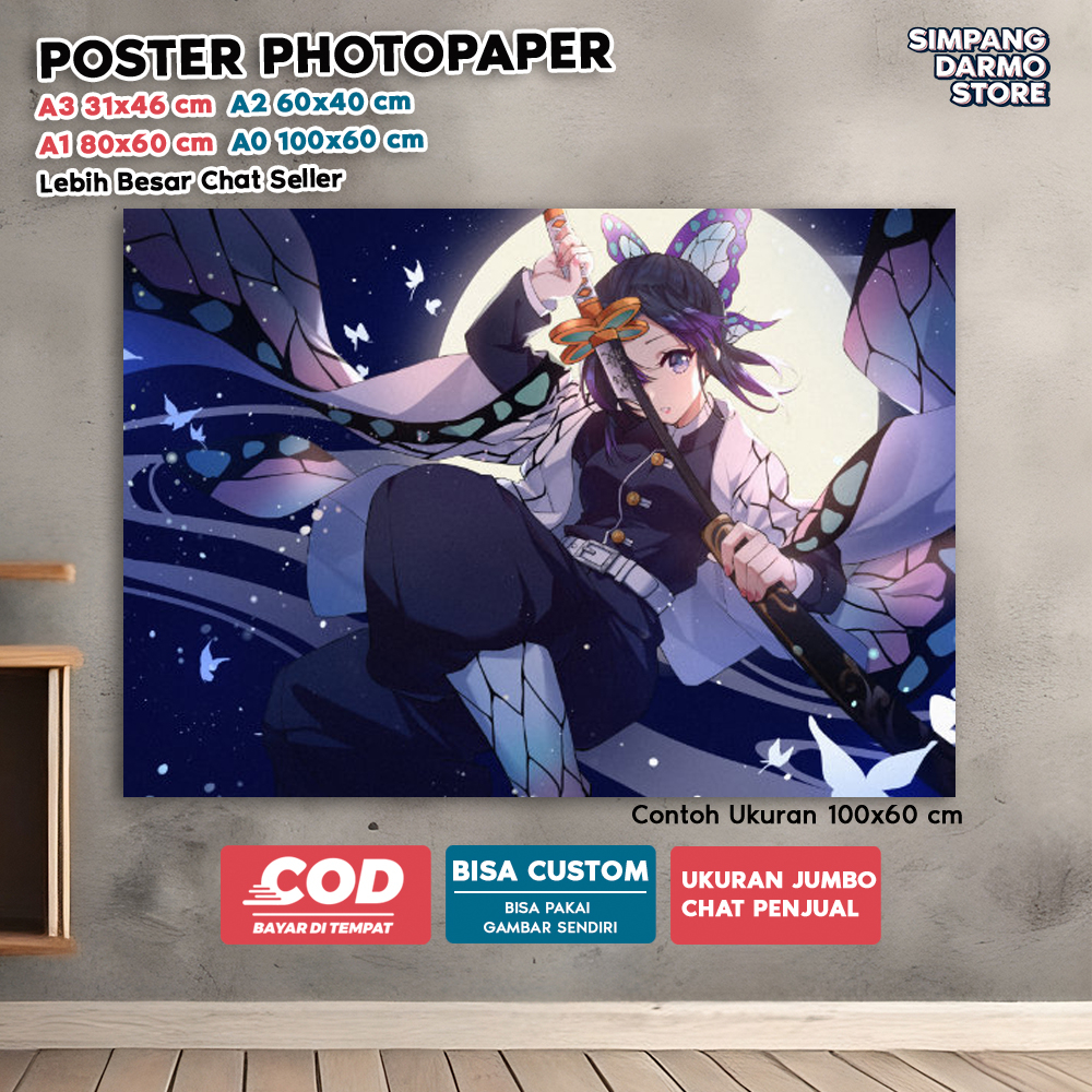 Jual Poster Anime Kimetsu no Yaiba Katanakaji no Satohen Kualitas HD ...