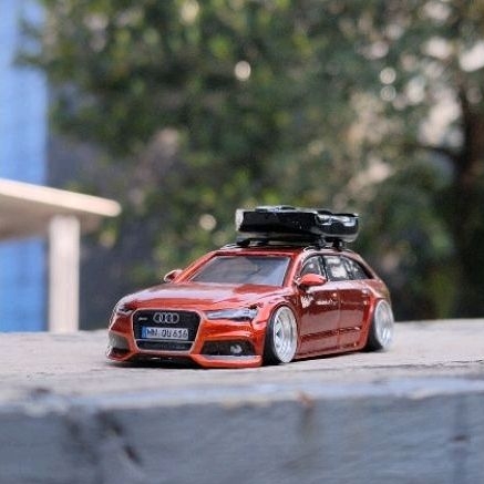 Jual hotwheels audi rs6 rs 6 avant wagon custom ban karet alloy premium ...