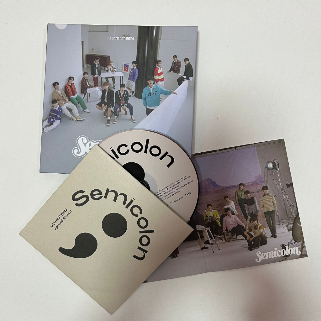 Jual [Album Only] SEVENTEEN SVT Semicolon Home Run Album Only | Shopee ...