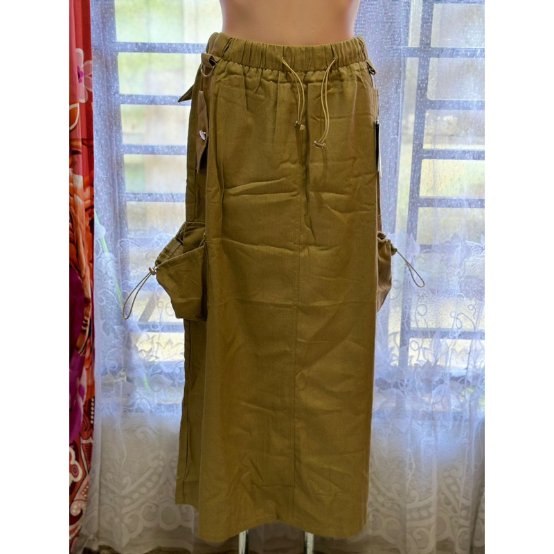 Jual BKK-201 Rok Cargo Jeans | Shopee Indonesia