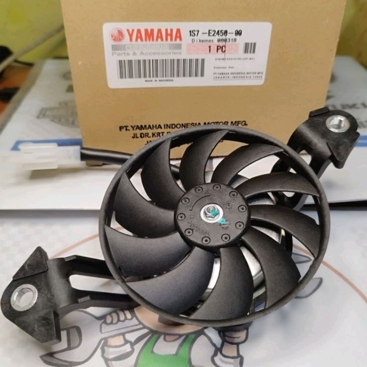 Jual 1S7-E2450-00 KIPAS RADIATOR VIXION-JUPITER MX-CB 150R-YAMAHA R15 ...