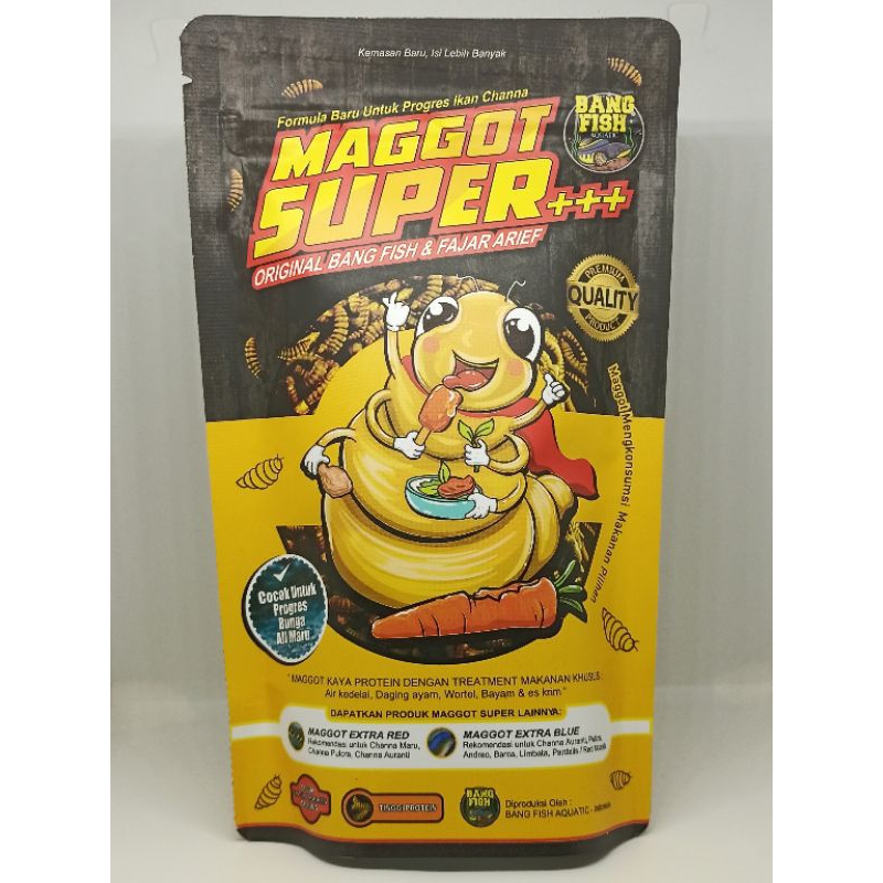 Jual Maggot Super+++ (50 gr) By Bang Fish x Fajar Arief | Shopee Indonesia