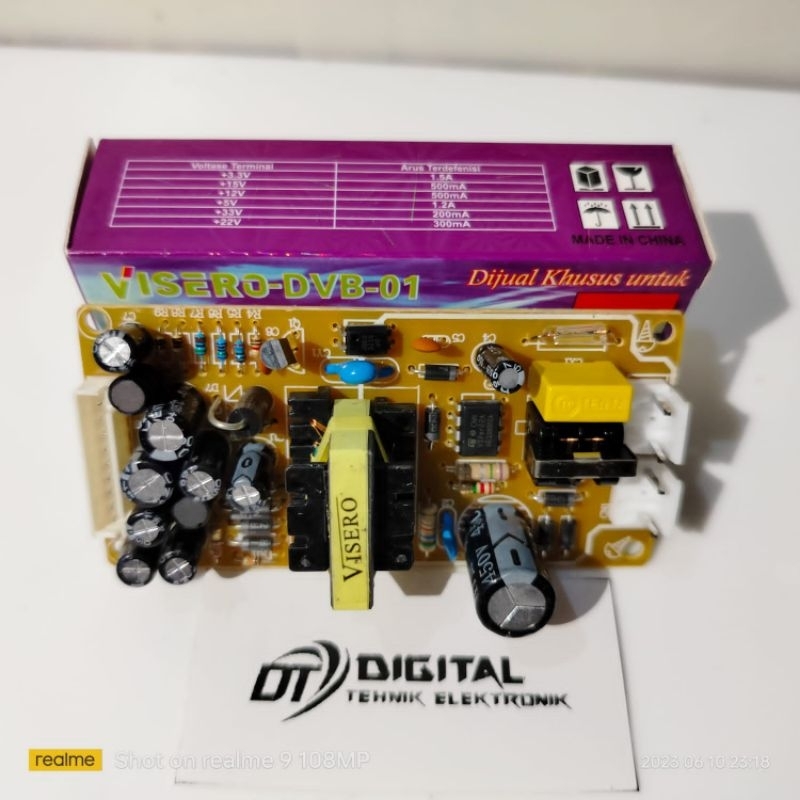 Jual Regulator DVB Universal Ungu Visero (WD-DVB-01) | Shopee Indonesia