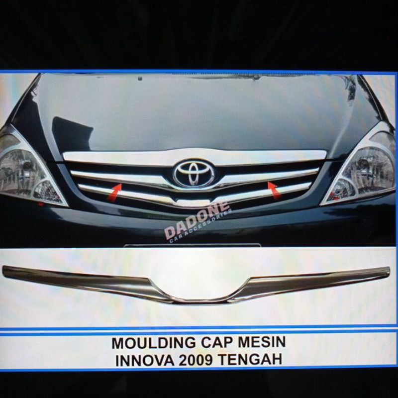 Jual lis gril grille bumper depan toyota inova innova 2009 2010 2011 ...
