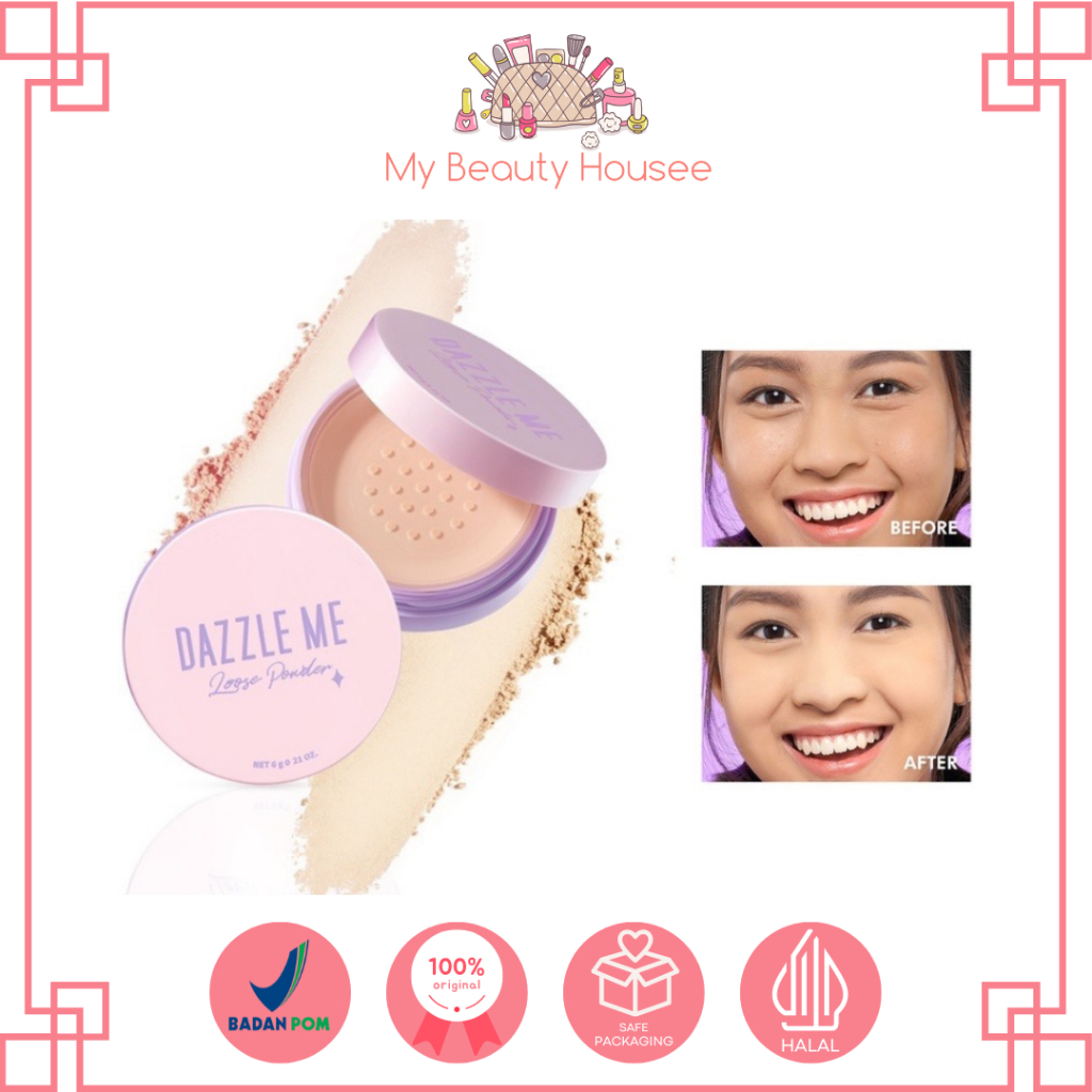 Jual DAZZLE ME ALWAYS SETTING LOOSE POWDER BPOM - BEDAK TABUR NATURAL ...