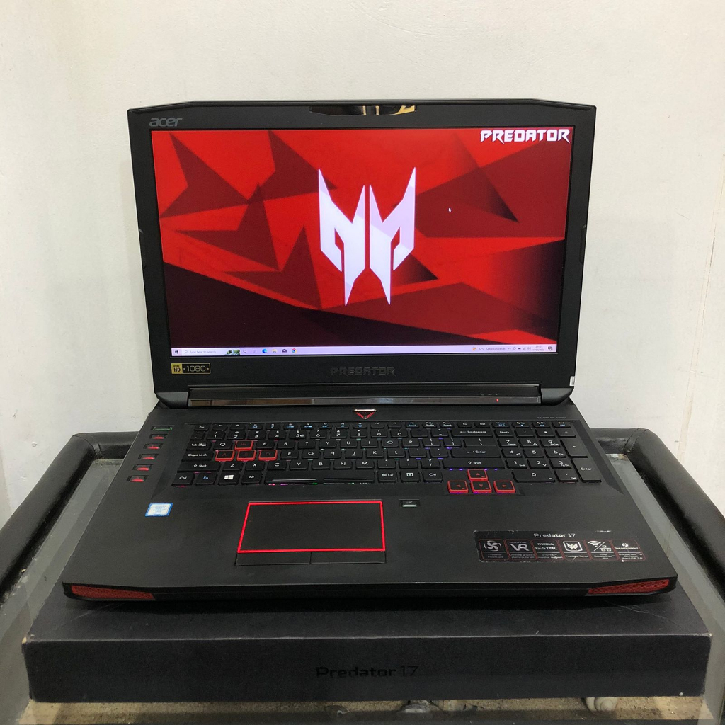 Jual Laptop Gaming Acer Predator 17 G9 Core i7 7700HQ RAM 16GB SSD ...