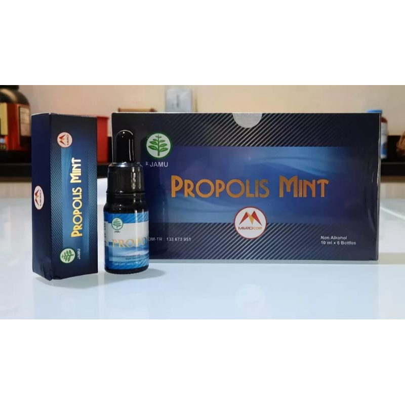 Jual propolis Merci Propolis mint Brazilian 100% Original Produk 1 Box ...