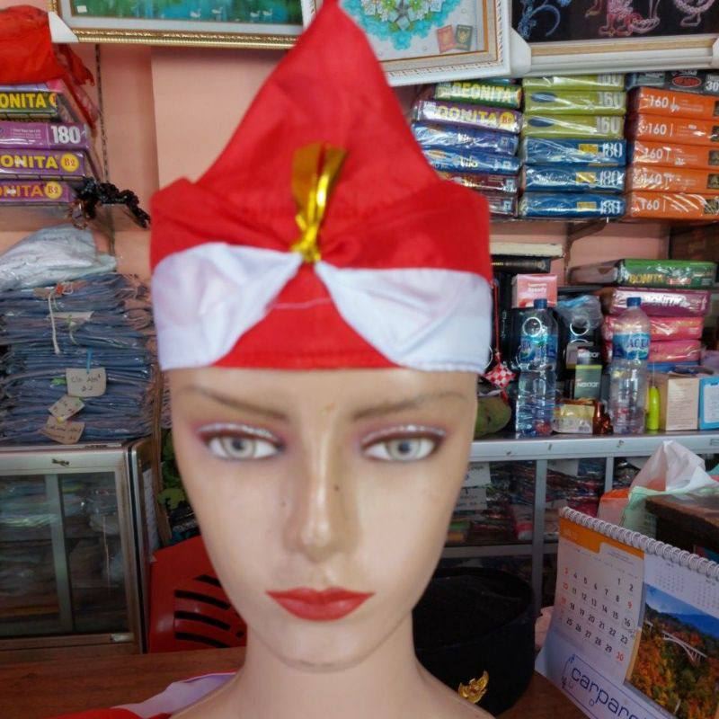 Jual Bando Merah Putih Pita Bando Bandana Ikat Kepala Merah Putih ...