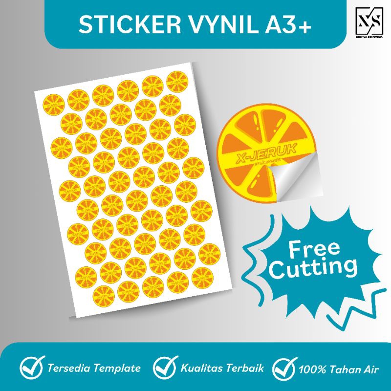 Jual Stiker Vynil A3+ Cutting | Shopee Indonesia