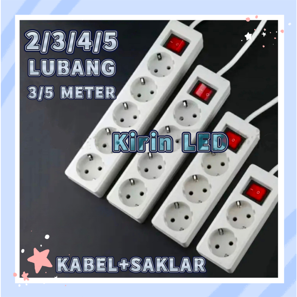 Jual Steker T Stop Kontak Multi 3 Lubang Super Murah DV STM-02/STOP ...