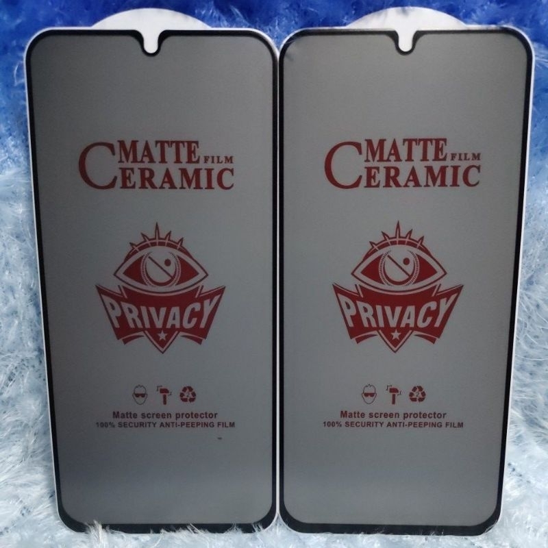 Jual Temper Glass/TG Ceramic Matte Privacy/Spy Samsung A34 5G/A24 4G ...