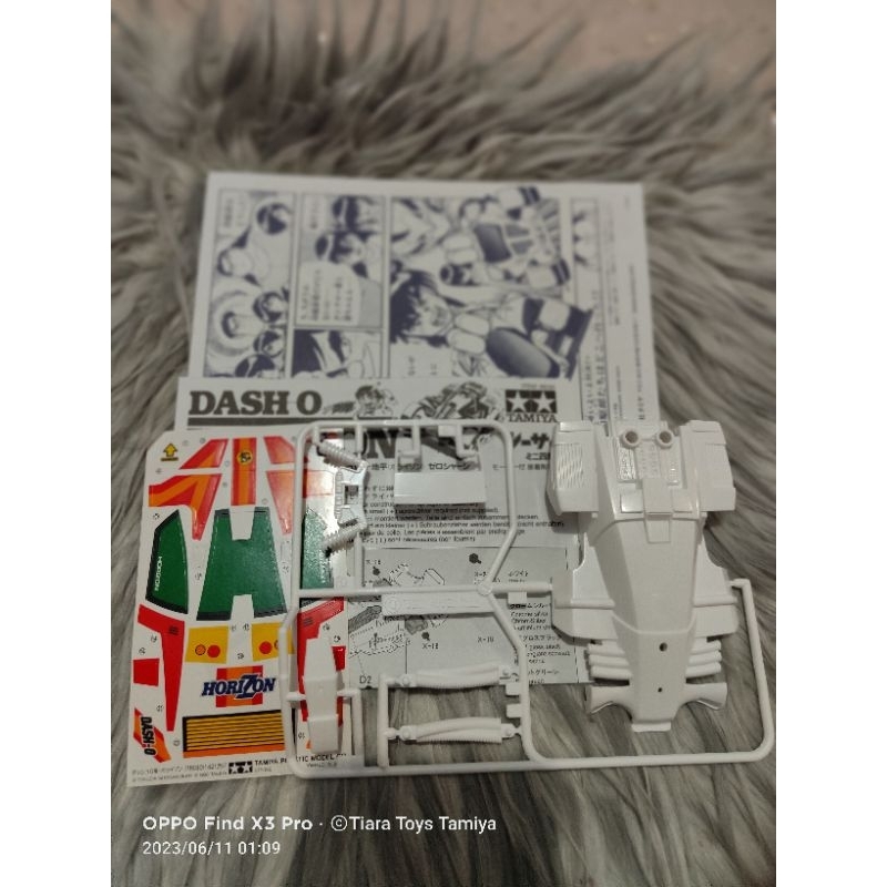 Jual Tamiya 95624 Bodi Body Dash 0 Horizon + Decal + Manual komik ( Loose Special Kit ) | Shopee ...