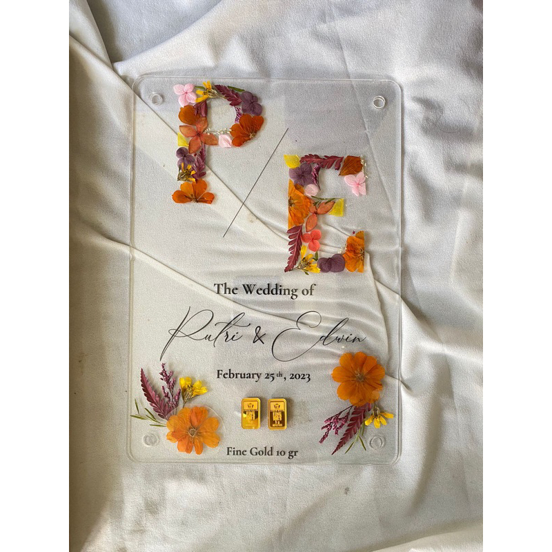 Jual Acrylic Frame Mahar F4 (desain print uv) | Shopee Indonesia