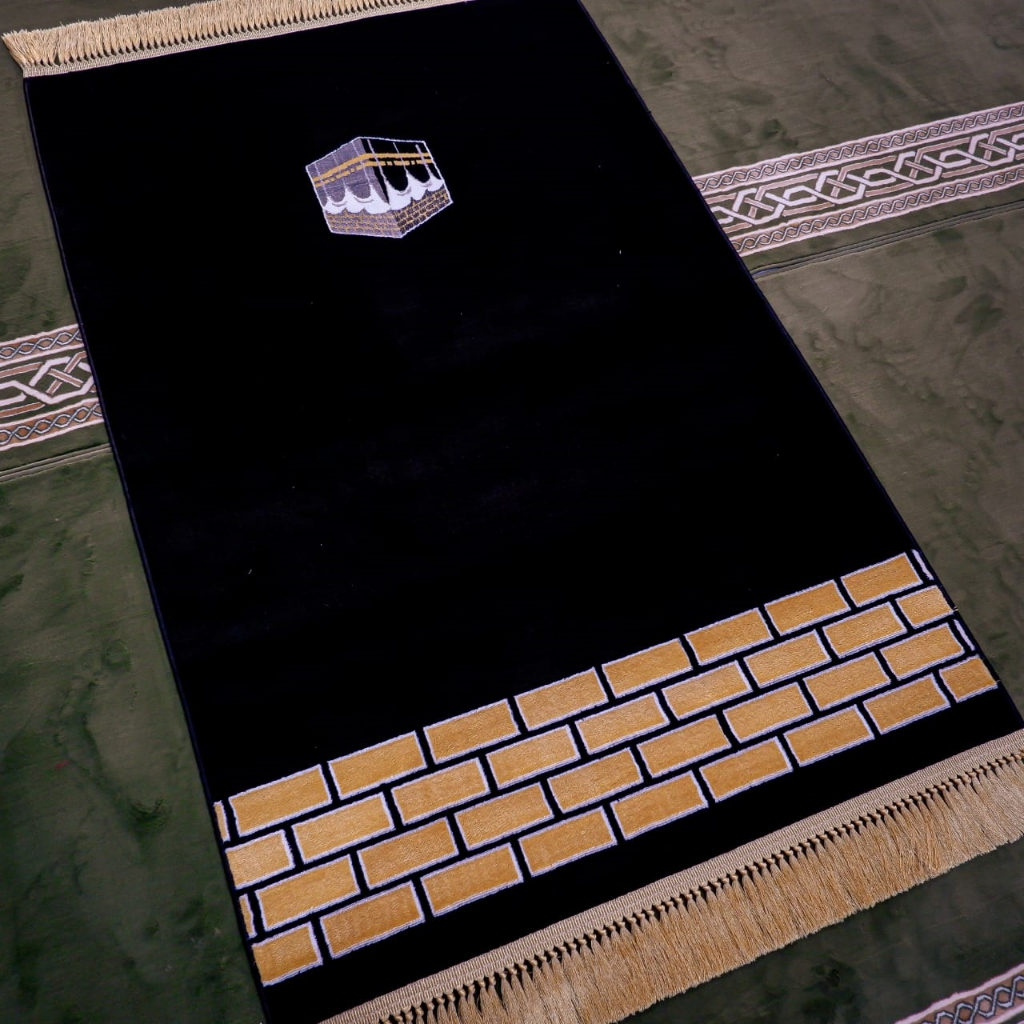 Jual Sajadah Mada Carpet Imam Jumbo Kiswah Tebal 8 MM Asli Saudi ...