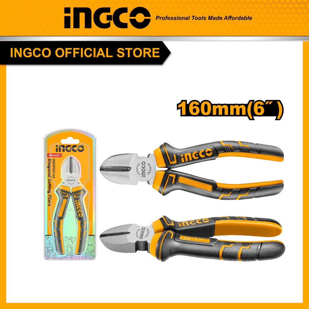 Jual (INGCO) - TANG POTONG 6" HDCP08168 | Shopee Indonesia