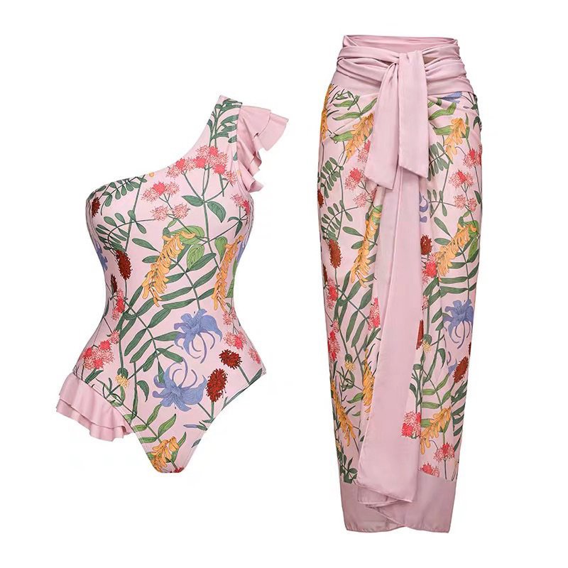 Jual rebecca set pink baju renang set swimwear bikini | Shopee Indonesia