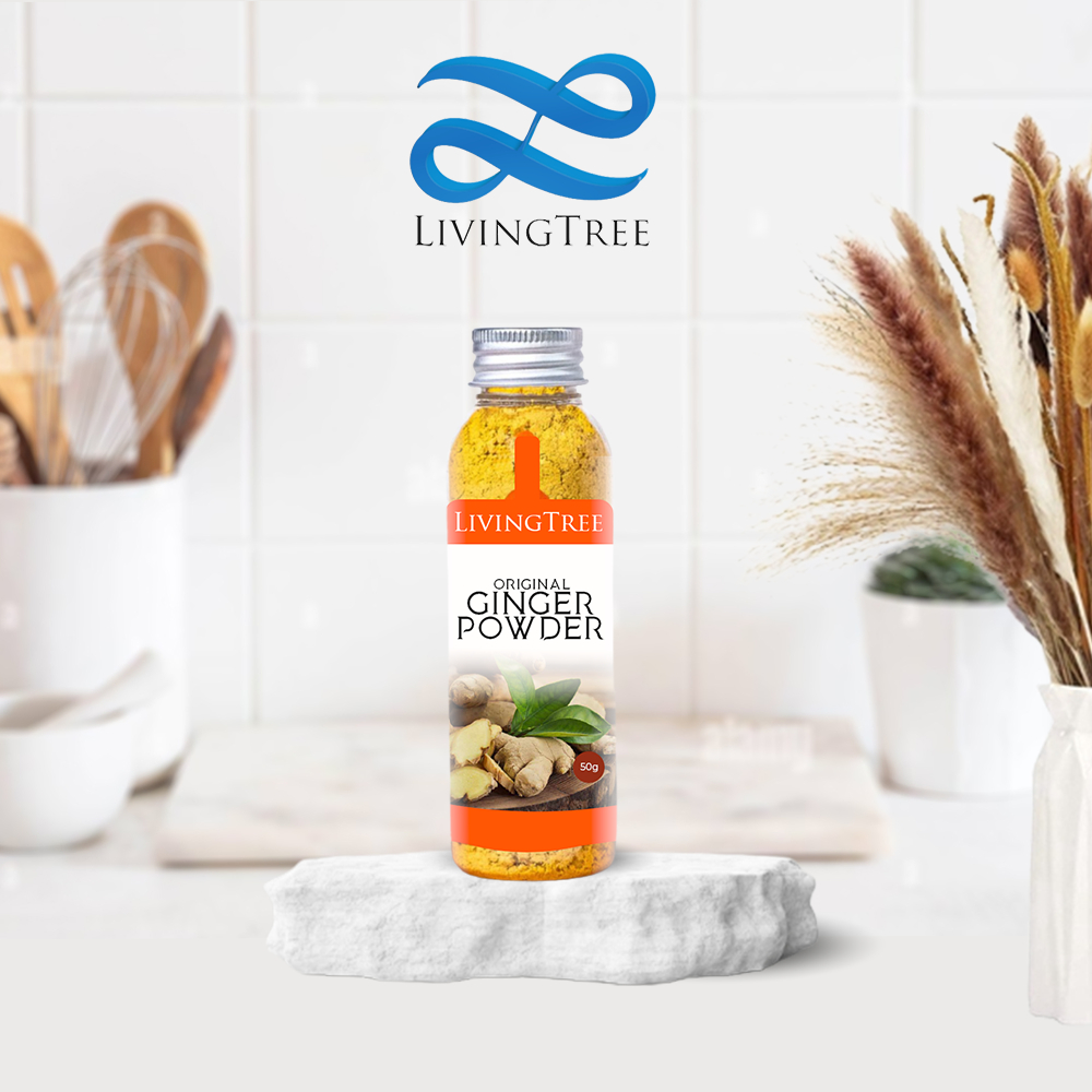 Jual LivingTree Jahe Bubuk / Ginger Powder 50gr Original | Shopee Indonesia