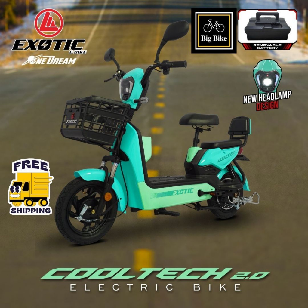 Jual Sepeda Listrik Exotic Cooltech 2.0 by Pacific Exotic | Shopee ...