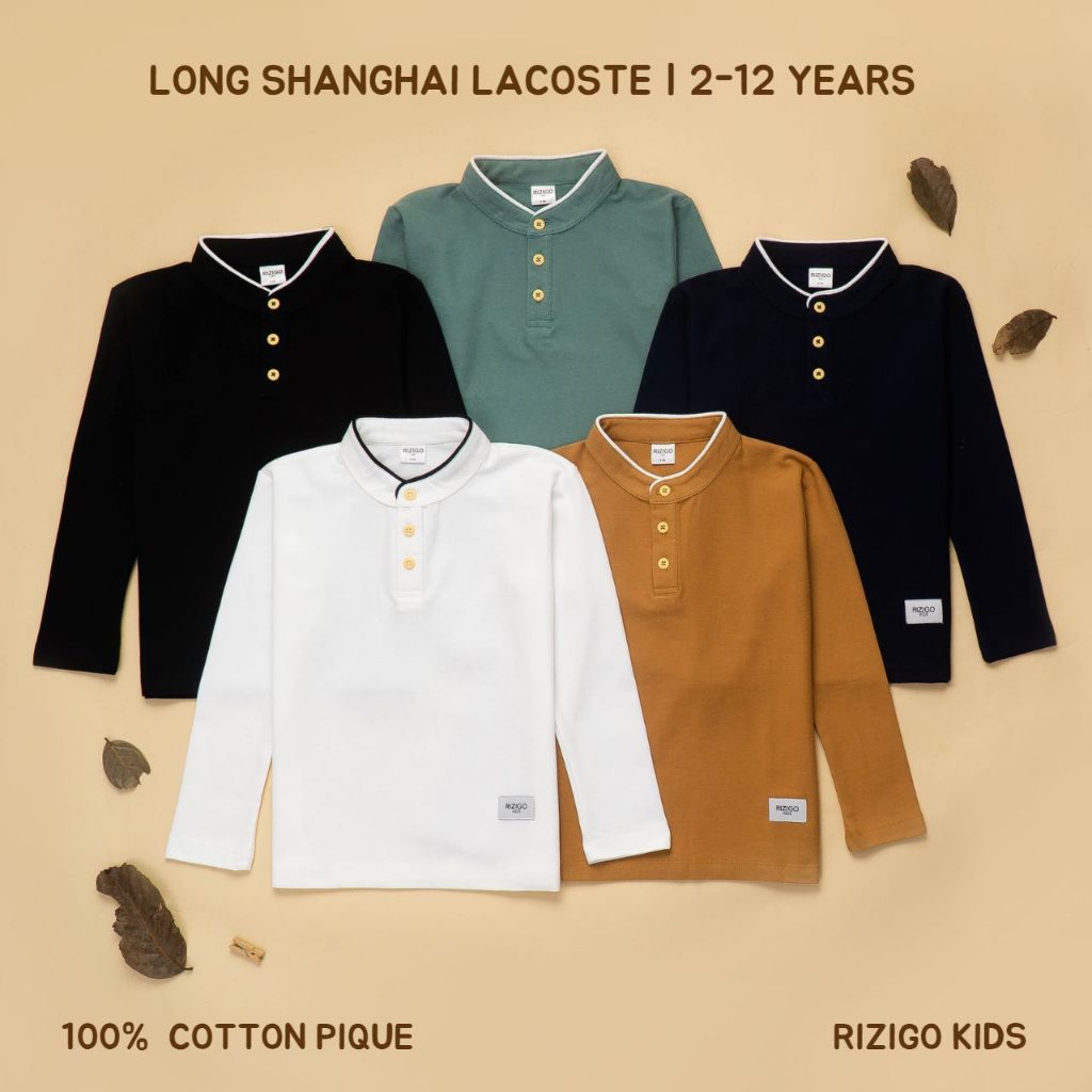 Jual Rizigo Kids Kaos Polo Panjang Anak - Baju Polo Lengan Panjang Anak ...