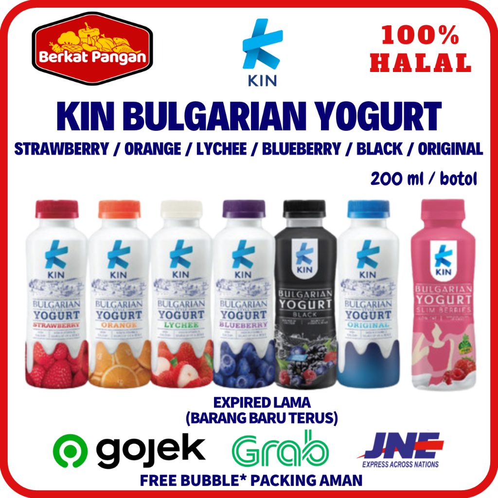 Jual Kin Yogurt Bulgarian Style 200ml | Yogurt UHT | Shopee Indonesia
