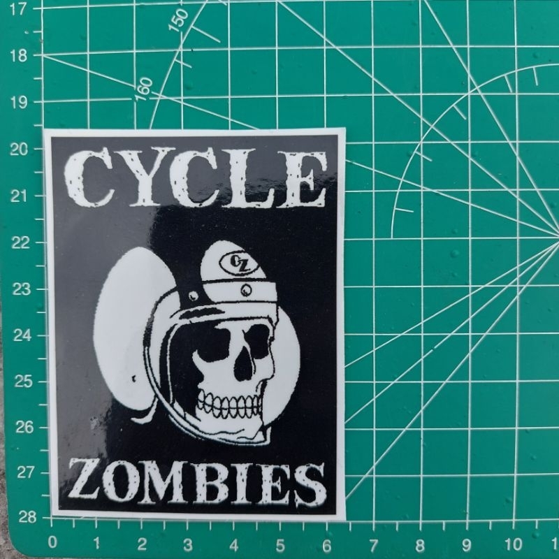Jual STIKER - CYCLE ZOMBIES - CALIFORNIA | Shopee Indonesia