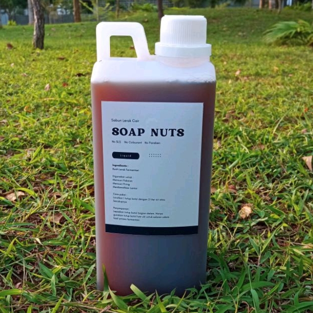 Jual Sari Lerak Cair Cuci batik 1 Liter Sabun Alami anti Alergi 1000 ml ...