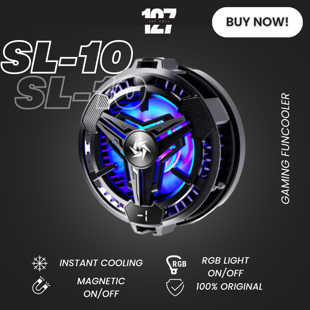 Jual SL10 Fan Cooler Funcooler Kipas pendingin USB HP Handphone ...